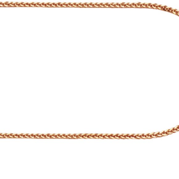 Element Shine | Jewelry | 4k Solid Rose Gold Square Wheat Chain ...